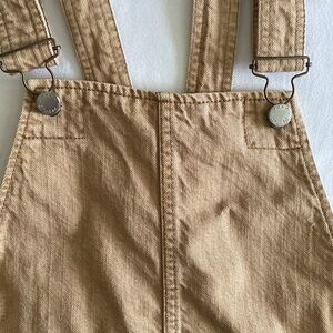 Skirts | Free People Torn Up Skirtall Overall Skirt Mini In Industrial ...